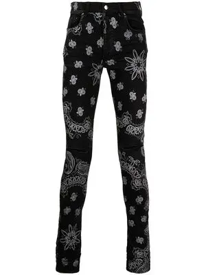 Amiri Printed Bottoms For Men