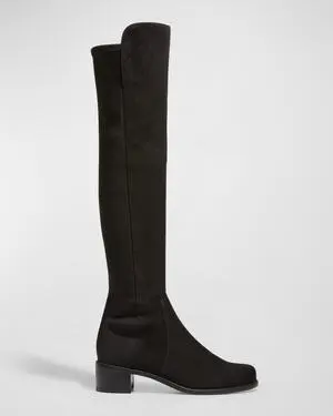 STUART WEITZMAN Stuart Weitzman Reserve Stretch Over-The-Knee Boots - Black