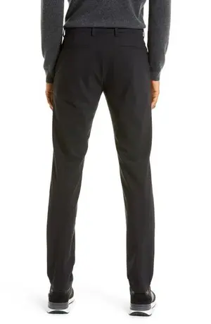 Theory Zaine Precision Ponte Knit Trousers - Black