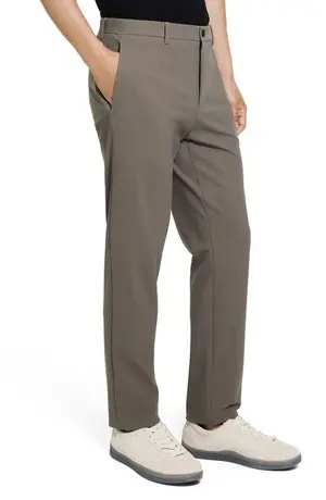Theory Zaine Precision Ponte Knit Trousers - Morel
