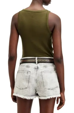 ALLSAINTS Rina Tank Top - Deep Khaki Green