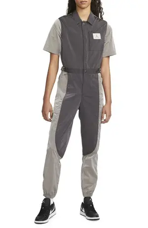 JORDAN Essentials Flight Suit - Thunder Grey/ Moon Particle