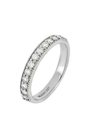 Bony Levy 18k Gold Pavé Diamond Band Ring - 14k Yellow Gold