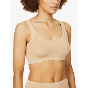 Hanro Touch Feeling Cropped Stretch-jersey Bra