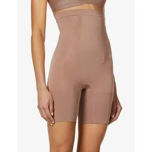 Spanx Sculpt™ Oncore High-waisted Mid-thigh Short - Cafe Au Lait