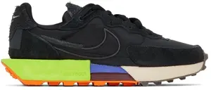 Nike Nike Black Fontanka Waffle Sneakers - 001 Black/black-volt