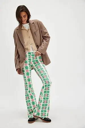 Free People Printed Jeans For Women