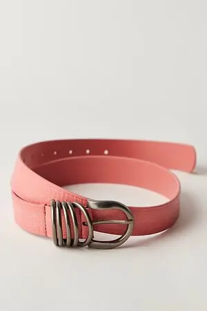 Free People Rori Leather Belt - Paloma Pop