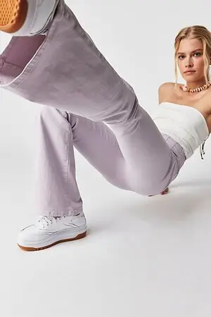 Free People We The Free Jayde Flare Jeans Lavender