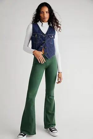 Free People We The Free Penny Pull-on Flare Jeans