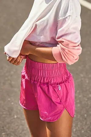 Free People FP Movement The Way Home Shorts Passion Fruit