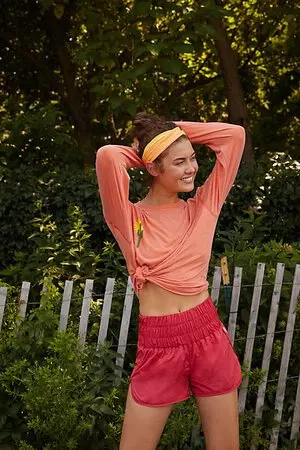 Free People FP Movement The Way Home Shorts Pucker Up