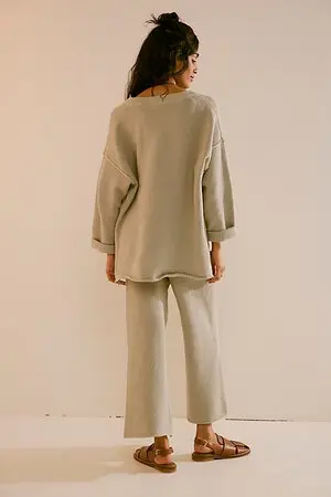 Free People Hailee Sweater Set Alfalfa