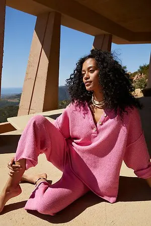 Free People Hailee Sweater Set Aurora