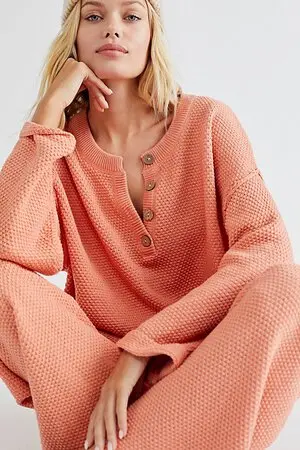Free People Hailee Sweater Set Canyon