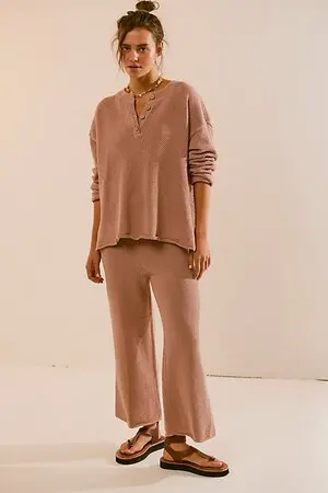 Free People Hailee Sweater Set Tuscany