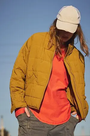 Free People Pippa Packable Puffer Jacket Fumée Himalayenne