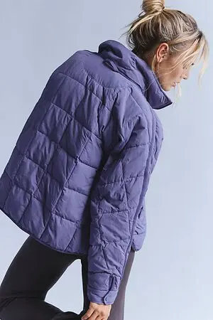 Free People Pippa Packable Puffer Jacket - Graphite