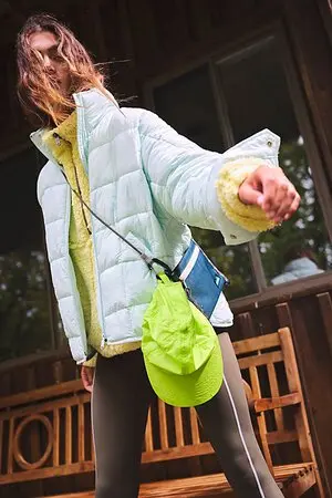 Free People Pippa Packable Puffer Jacket Iced Mint