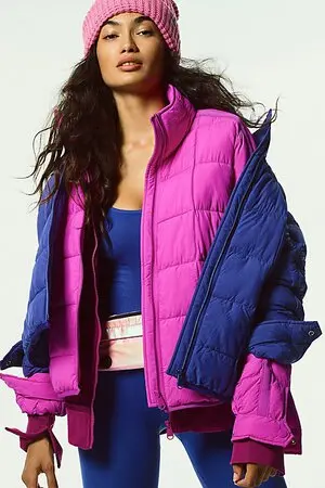 Free People Pippa Packable Puffer Jacket Regal