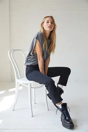 LEVI'S Levi's Wedgie Straight Jeans Black
