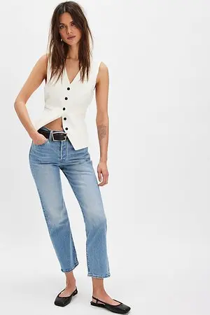 Levi's Frayed Jeans For Women