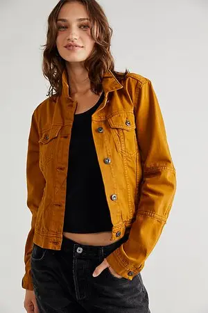 Free People Rumors Denim Jacket