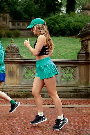 Free People FP Movement Flirt On Shorts Sport Green