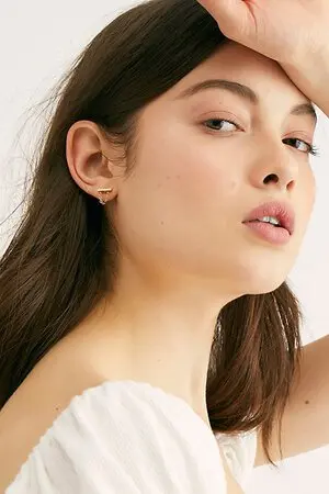 Free People Stud Earring Set - Desert