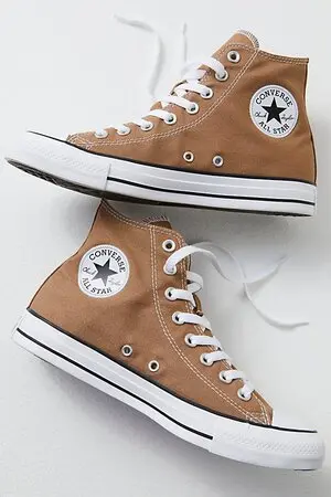 CONVERSE Chuck Taylor All Star High-Top Sneakers Hot Tea