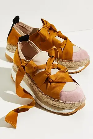 Free People Chapmin Espadrille Sneakers Colorblock