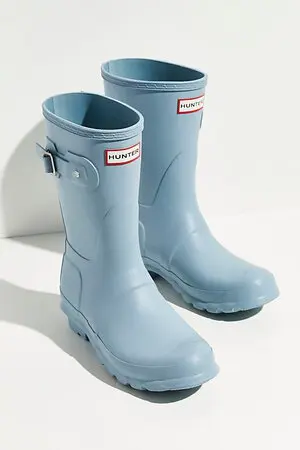 Hunter Short Wellies Blue Stem