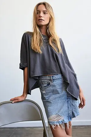 Free People We The Free Cc Tee - Black