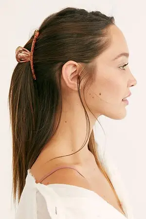 MEDUSA'S HEIRLOOMS Medusa's Heirlooms Claw Clip Coral Sparkle