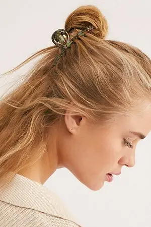 MEDUSA'S HEIRLOOMS Medusa's Heirlooms Claw Clip Verde Cleo