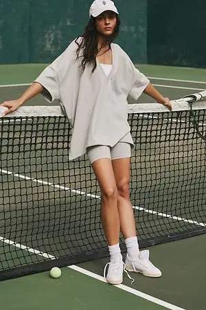 Free People Hot Shot Reversible Set Beach Fog