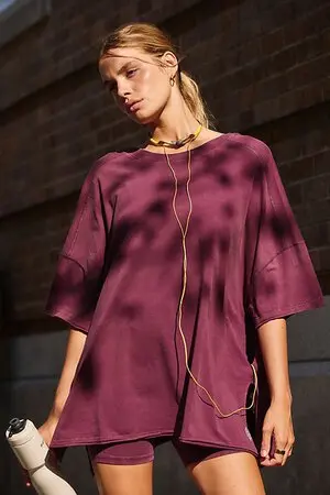 Free People Hot Shot Reversible Set Black Cherry