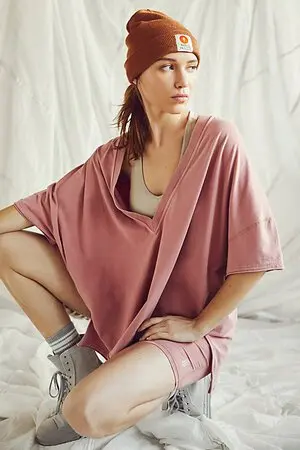 Free People Hot Shot Reversible Set Mauve Merlot