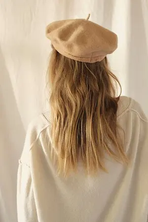 Free People Phoebe Slouchy Lieutenant Cap