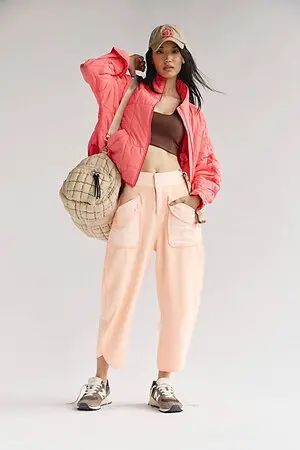 Free People Timko Pants - Peach