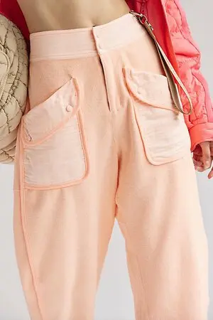 Free People Timko Pants - Peach