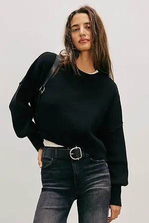 Free People Easy Street Tunic - Black