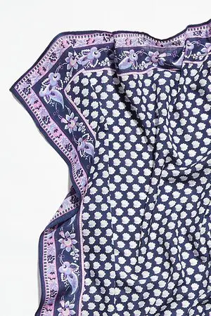 Free People Lotus Paisley Print Bandana - Indigo