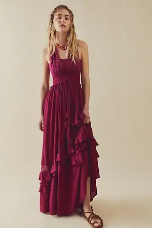 Free People Santa Maria Maxi Dress Off Beat
