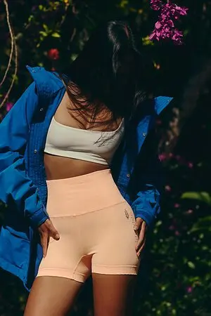 Free People FP Movement Good Karma Running Shorts Morning Sun