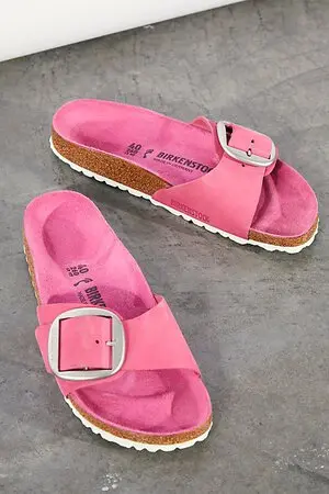 BIRKENSTOCK Birkenstock Madrid Big Buckle Sandals Fuchsia Tulip