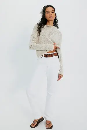 AGOLDE 90s Style Rigid Jeans - Marshmallow