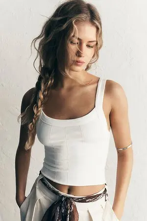 Free People Mary Kate Arm Band - Silver