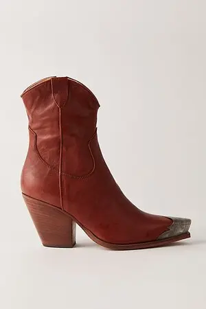 Free People Brayden Western Boots - Raspberry