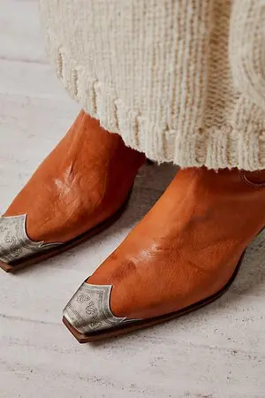 Free People Brayden Western Boots - Tan